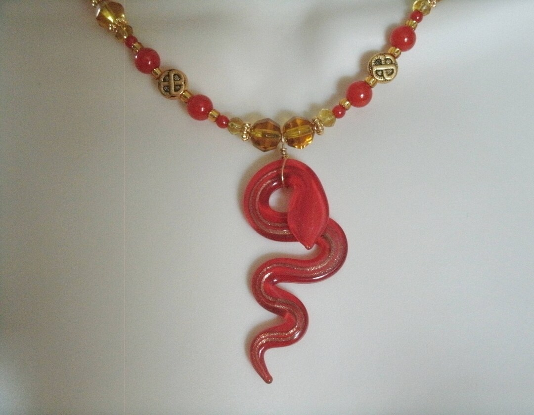 Irish Pict Snake Necklace Celtic Jewelry Wiccan Jewelry Pagan - Etsy