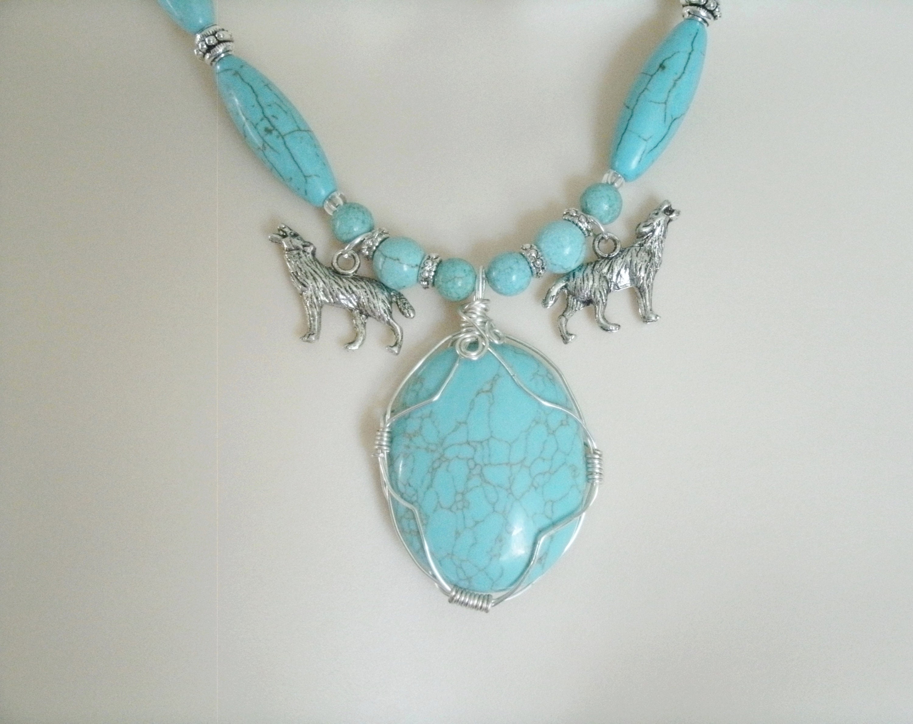 Turquoise Necklace Southwestern Jewelry Southwest Jewelry | Etsy