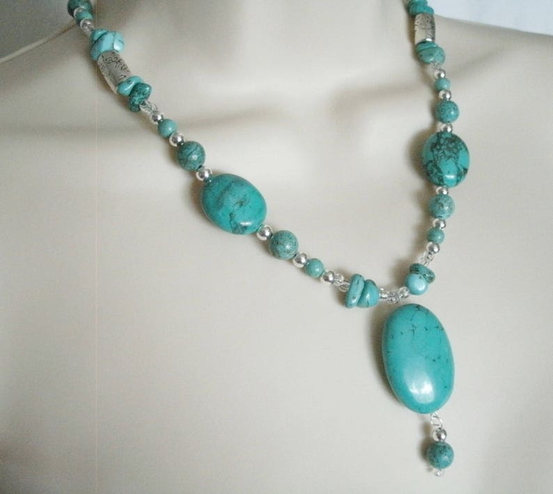 Turquoise Necklace Southwestern Jewelry Southwest Jewelry Turquoise ...