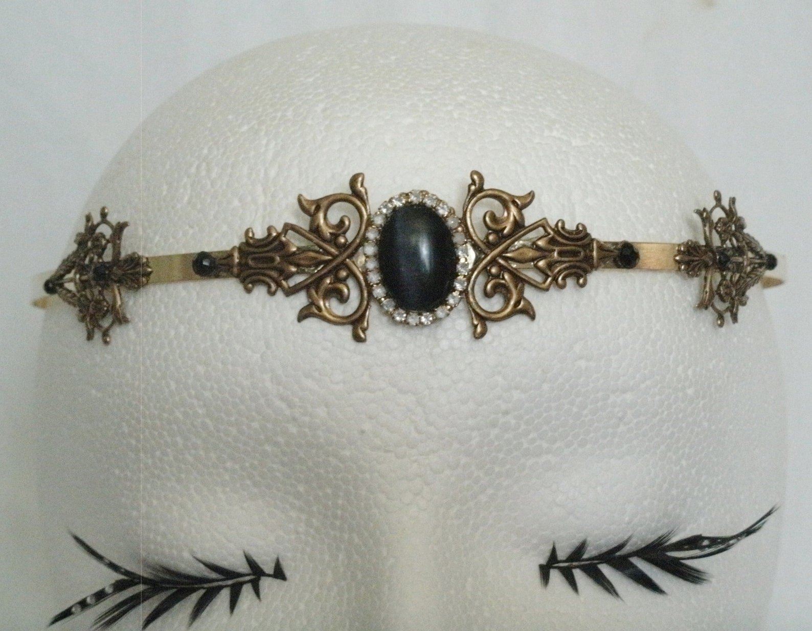 Gothic Circlet Gothic Jewelry Medieval Jewelry Renaissance Jewelry ...