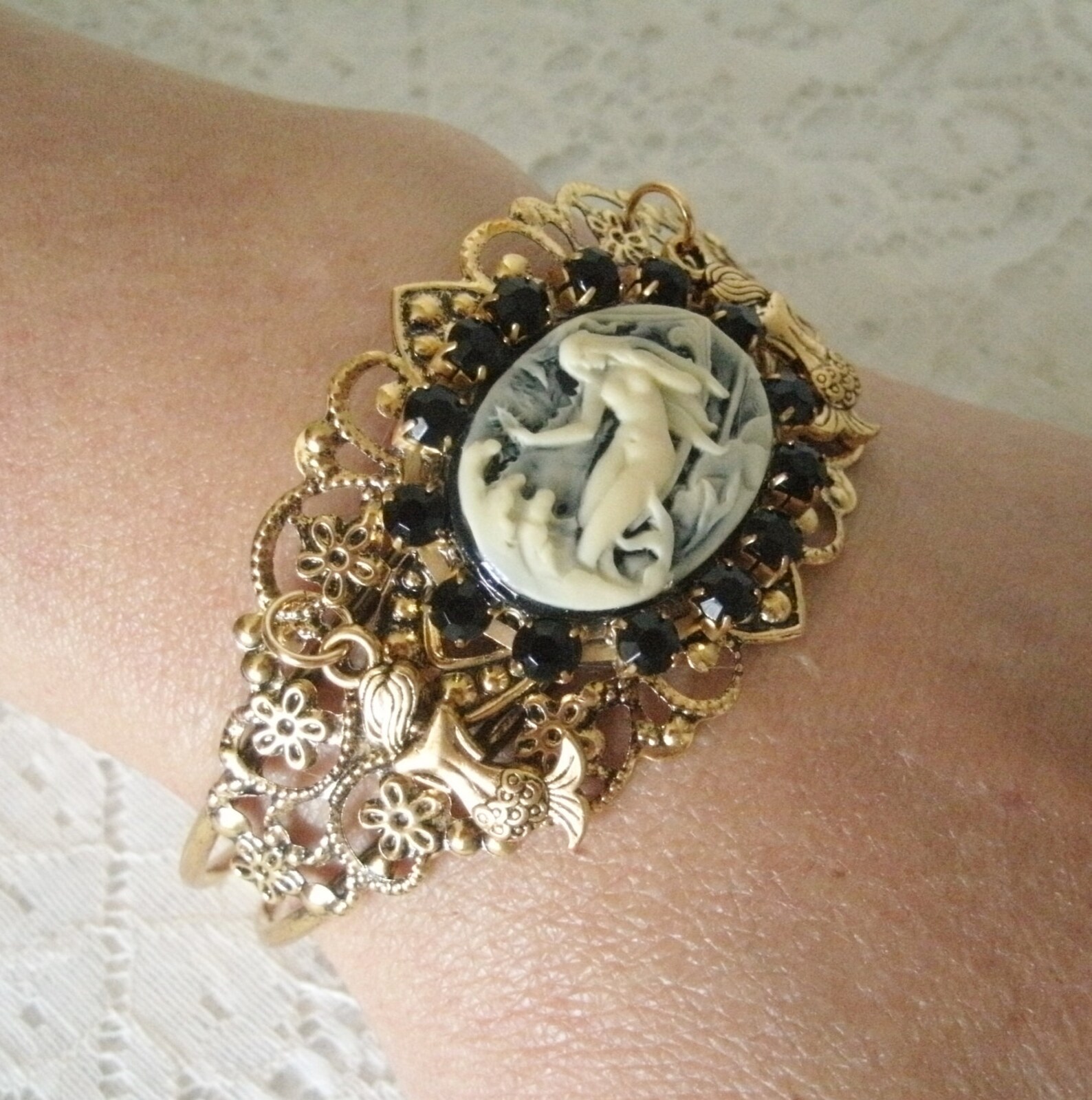 Mermaid Cuff Bracelet Mermaid Jewelry Boho Jewelry Bohemian Jewelry ...