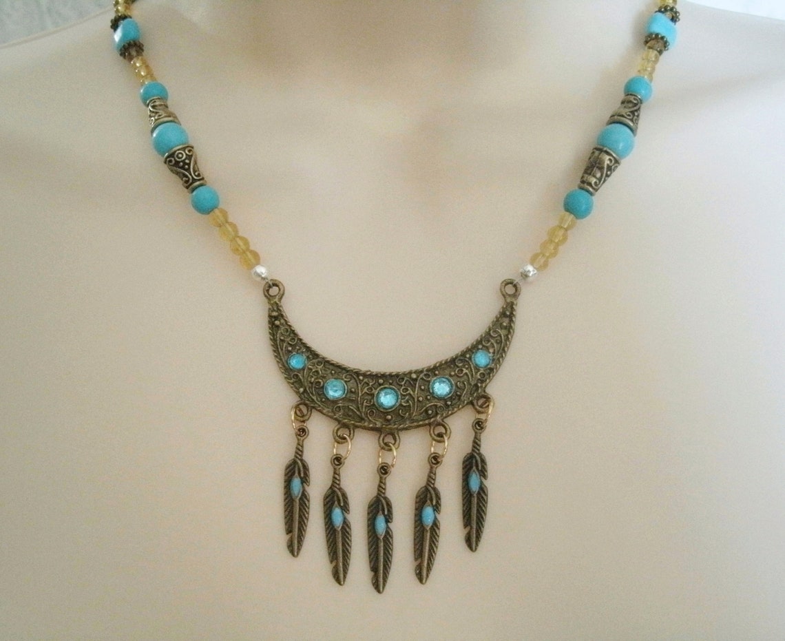Turquoise Necklace Southwestern Jewelry Southwest Jewelry Turquoise ...
