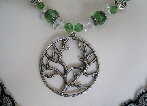 Tree Of Life Necklace wiccan jewelry pagan jewelry wicca | Etsy