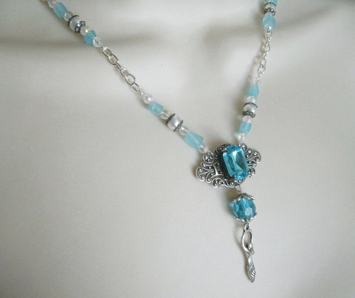 Element of Water Goddess Necklace Wiccan Jewelry Pagan - Etsy