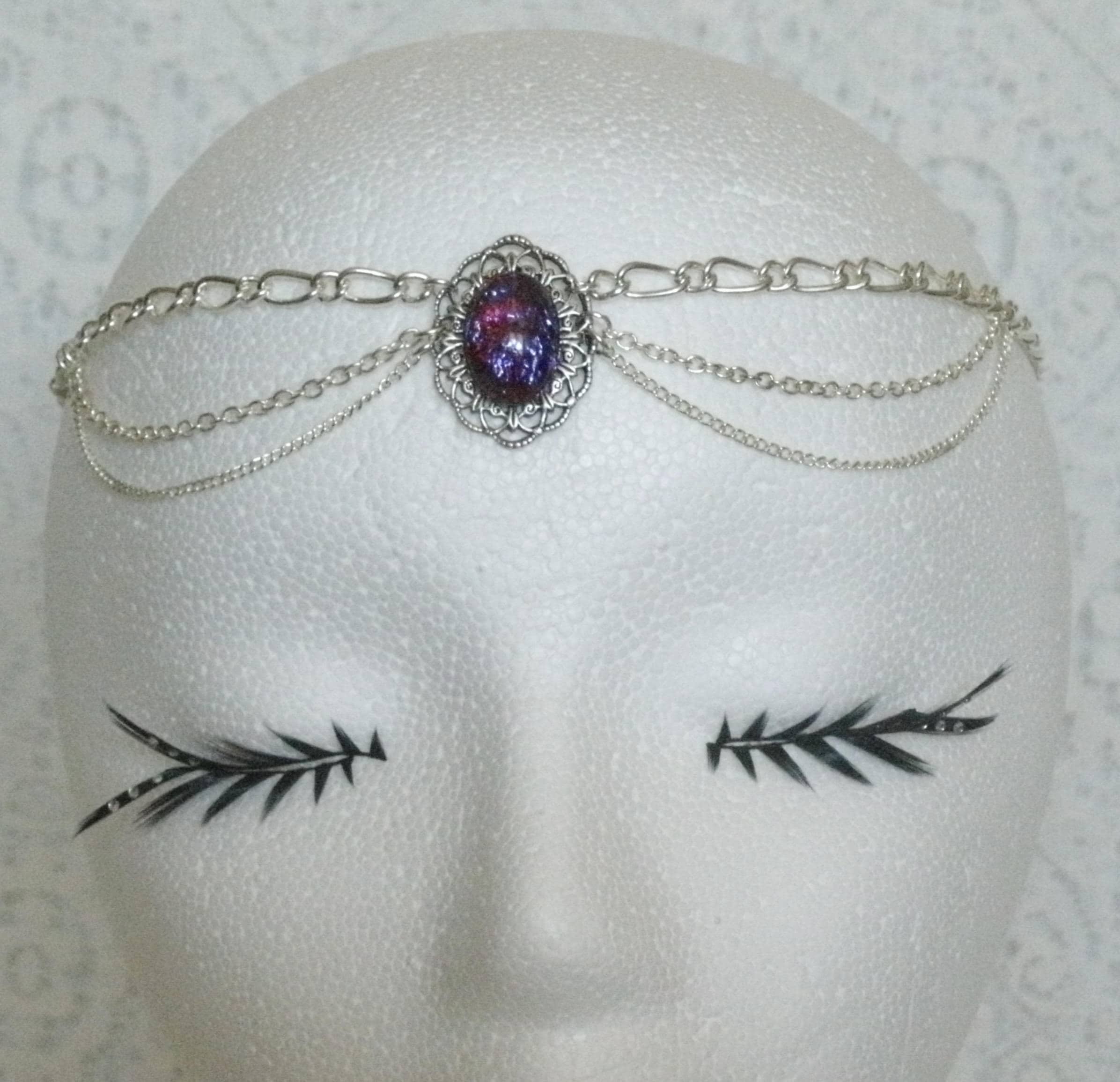 Dragons Breath Fire Opal Circlet Wiccan Jewelry Pagan Jewelry Witch ...