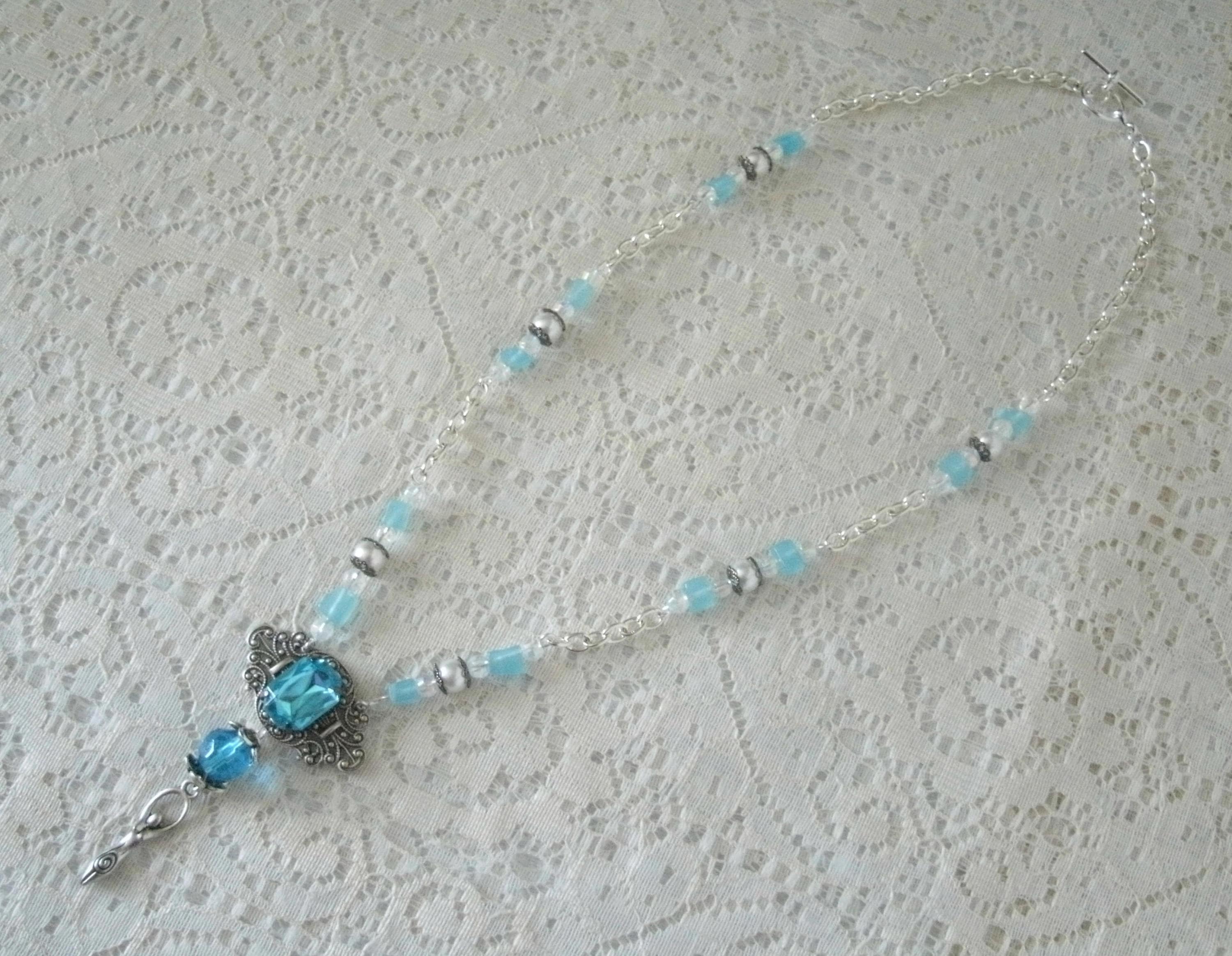 Element of Water Goddess Necklace Wiccan Jewelry Pagan - Etsy