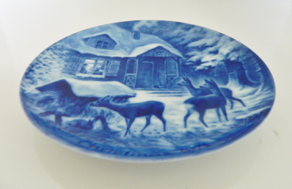 Kaiser Porcelain Collector Plate Silent Night 2nd in Series 1971 Design ...