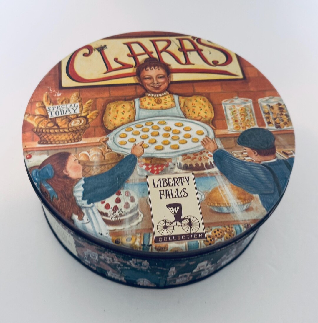 Clara's Bakery Liberty Falls Collection Butter Cookie Empty Collectible ...
