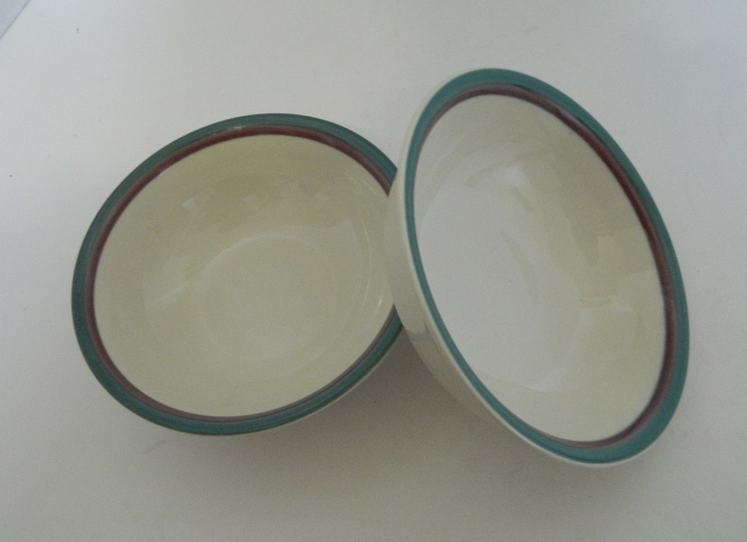 Soup or Cereal Bowl Stoneware Pfaltzgraff Juniper Pattern USA 1990 ...