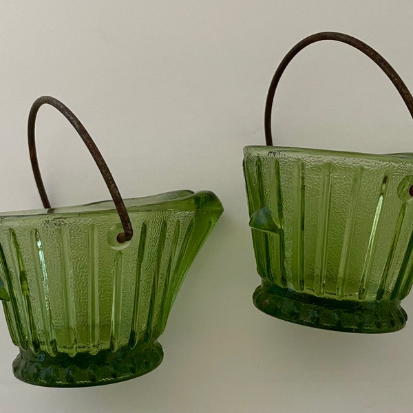 Glass Coal Bucket - Etsy