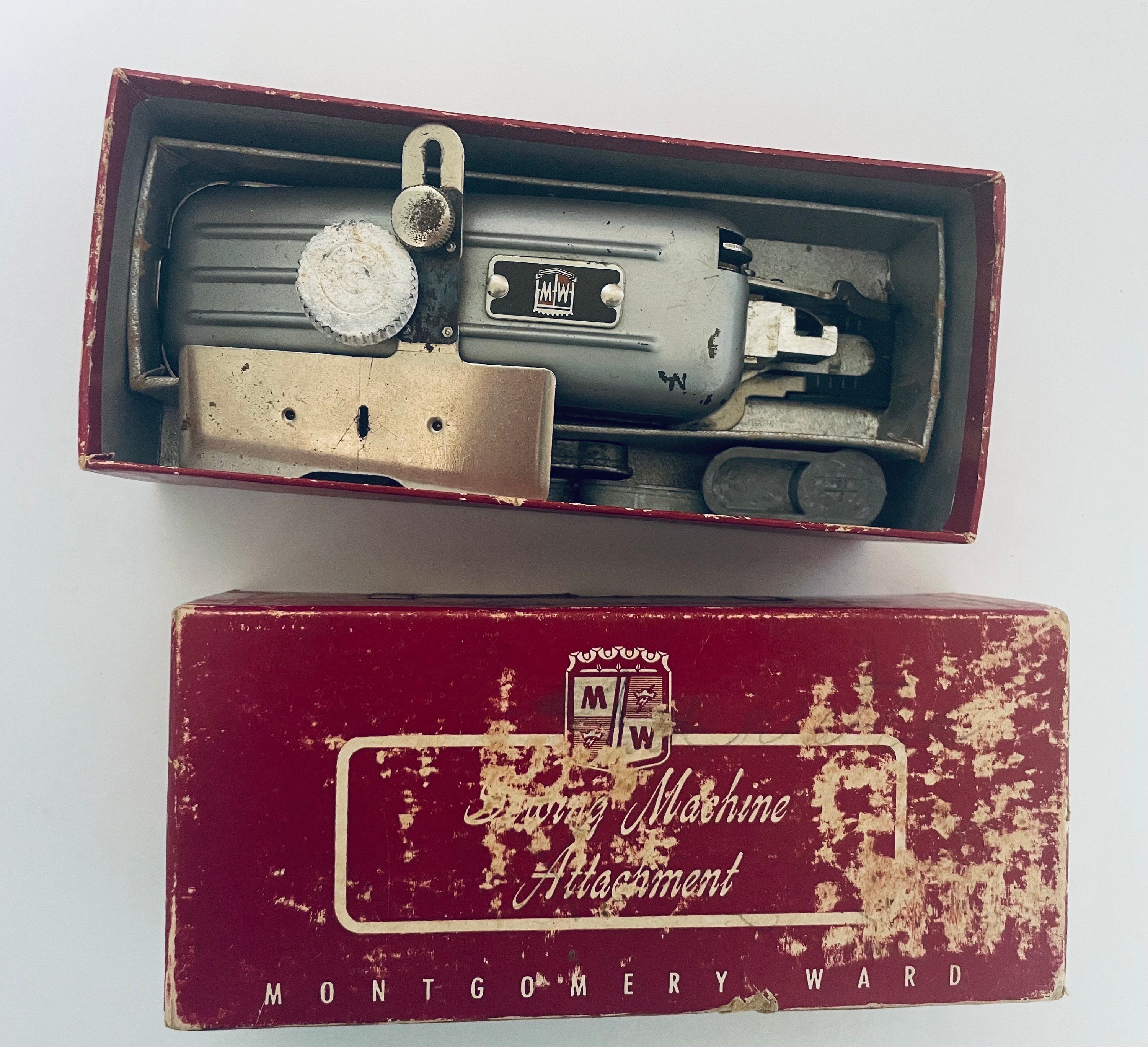 Montgomery Ward Sewing Machine Buttonhole Attachment 85-8902 Rotary ...