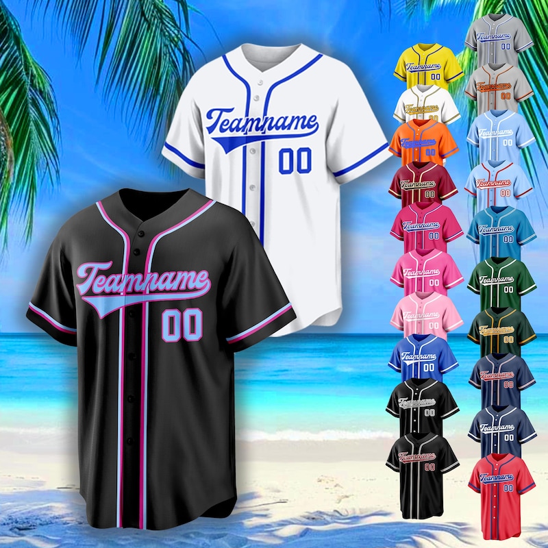 Custom Baseball Jersey: - Etsy