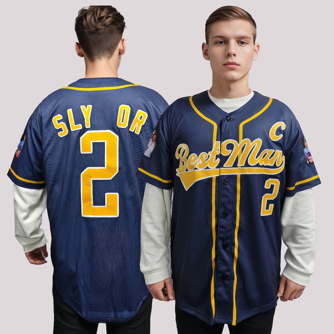 Custom Baseball Jersey Any Color, Stitch Name Number , Personalized ...