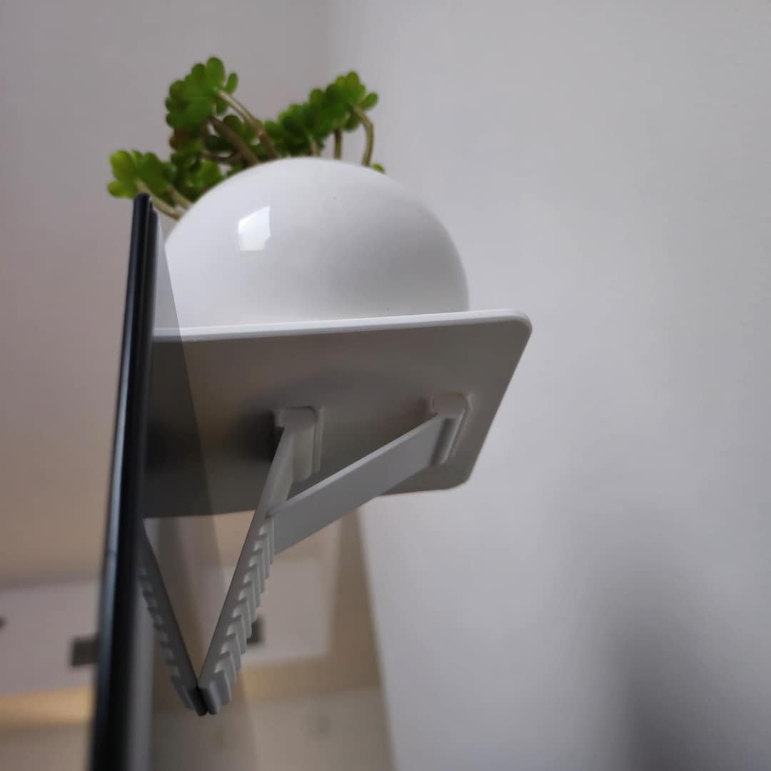 Universal Monitor Shelf | Clip-on Display Riser | Fits Any Screen ...