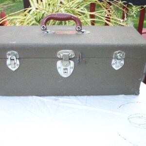 Vintage Large Heavy Duty Union Utility Tool Tackle Box From the 50's ...