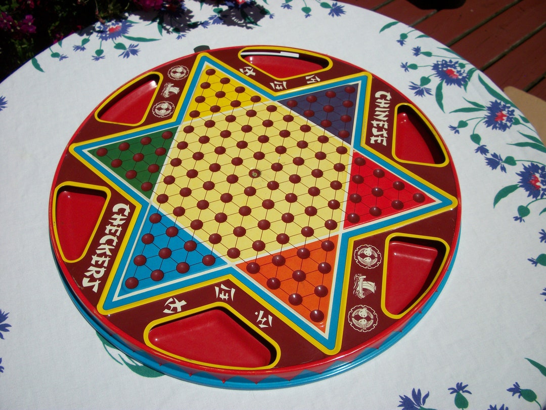 Vintage 2 in 1 Checkers Set by Ohio Art Co. #538 in Original Box No ...