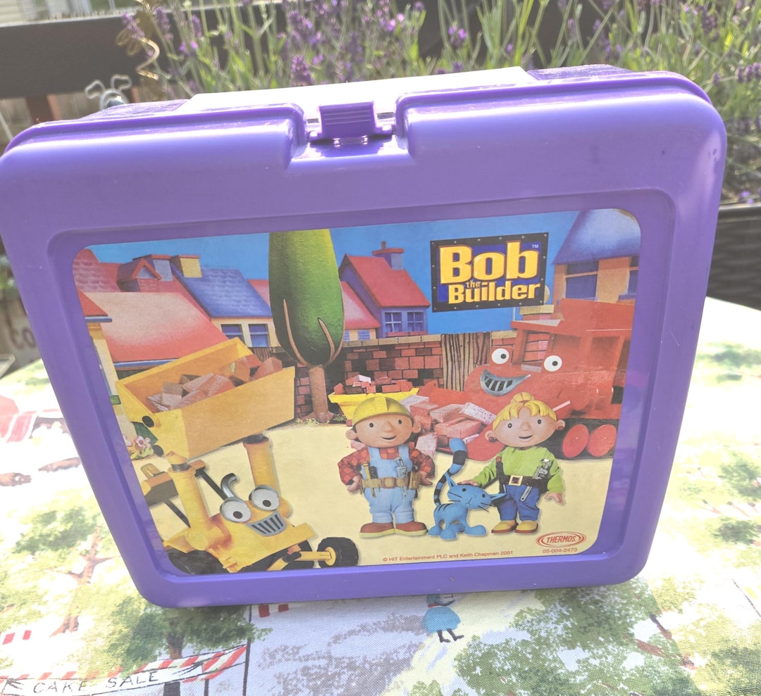 Vintage Bob the Builder Lunch Box: 2001 Thermos Brand - Etsy