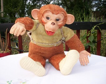 Vintage Stuffed Toy Monkeys - Etsy