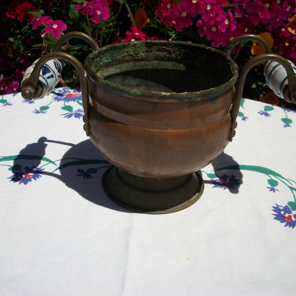 Painted Brass Delft - Etsy