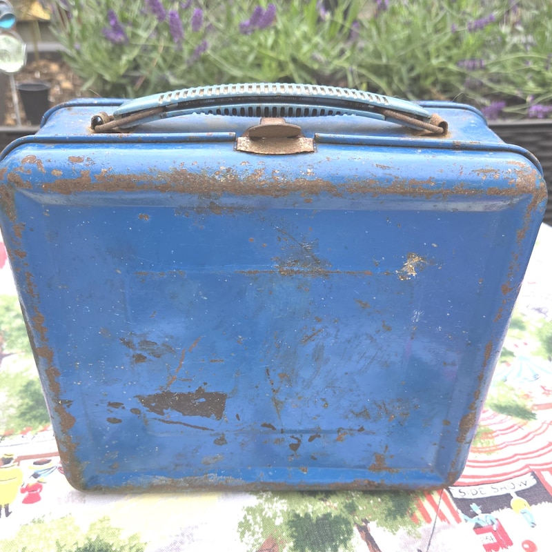 1950s Lunch Box - Etsy
