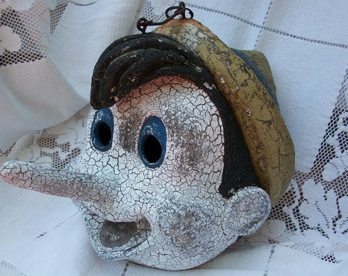 Vintage Absolutely Adorable Collectible Disney Pinicchio Birdhouse - Etsy