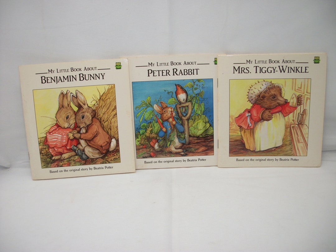 Vintage My Little Book About Mrs Tiggy Winkle Peter Rabbit Benjamin ...