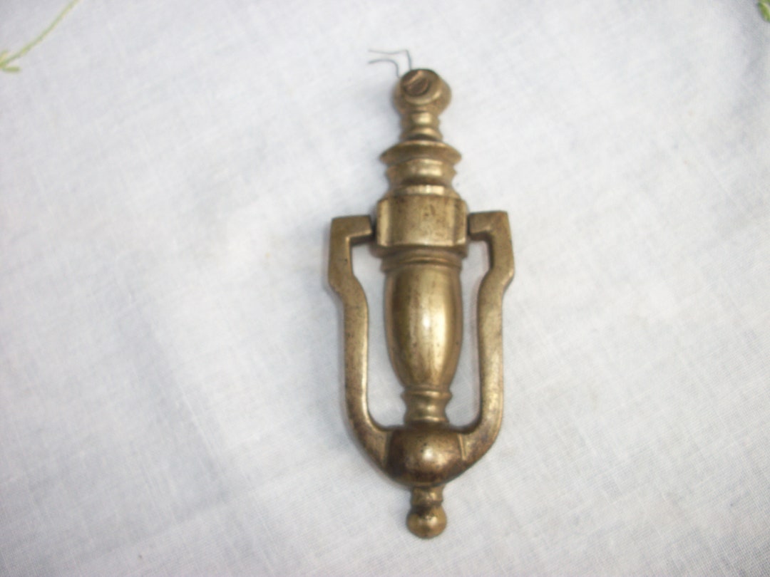 Vintage Small Brass Door Knocker Clapper House Decor - Etsy