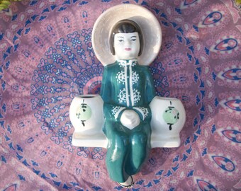Oriental Figurine Pottery - Etsy