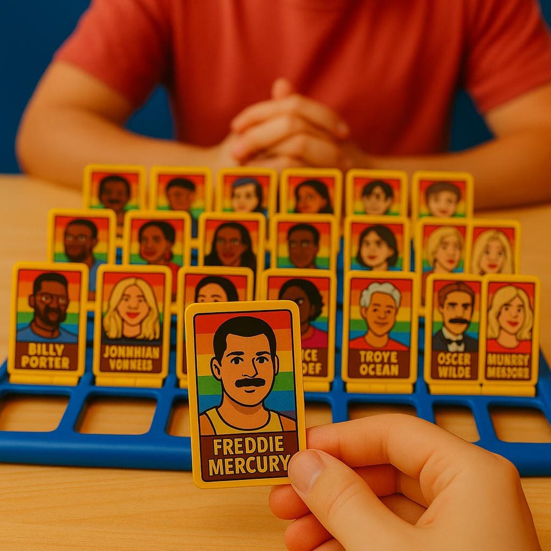 Queer Icons Guess Who Game: LGBTQ+ Pride Party (printable Digital ...