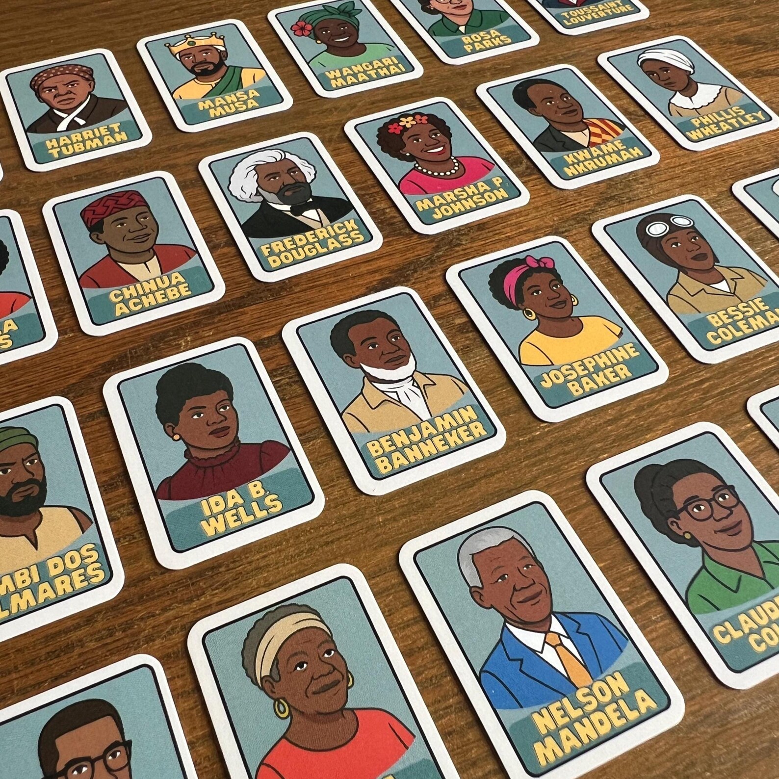Black History Guess Who Game: Printable Educational Board Game - Etsy