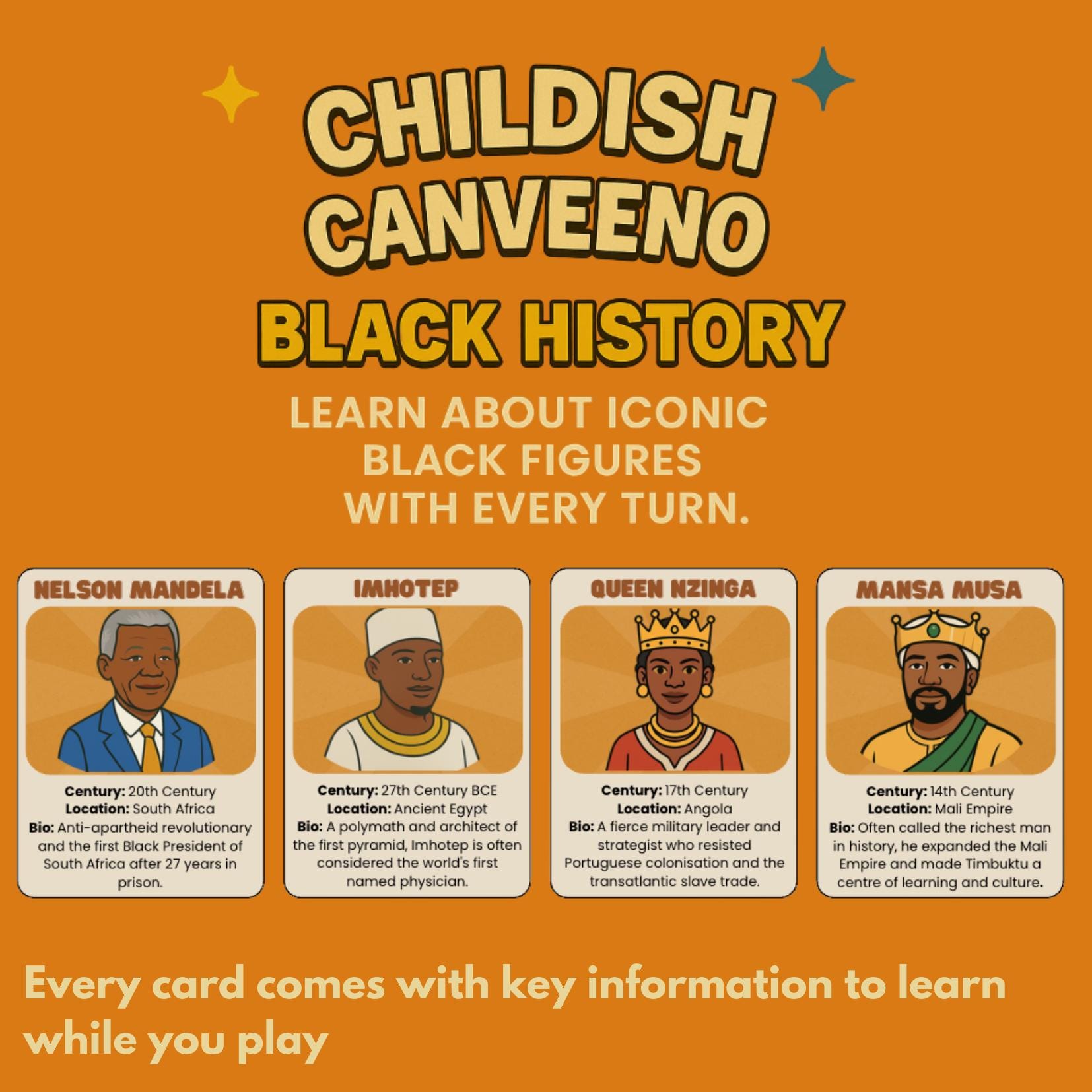 Black History Guess Who Game: Printable Educational Board Game - Etsy