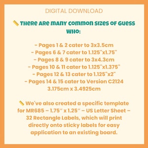 Guess Who Editable Template - Make Your Own Custom Game! - Etsy