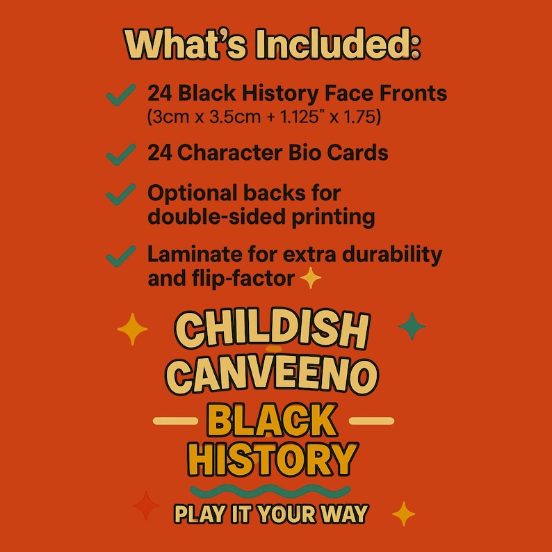 Black History Guess Who Game: Printable Educational Board Game - Etsy