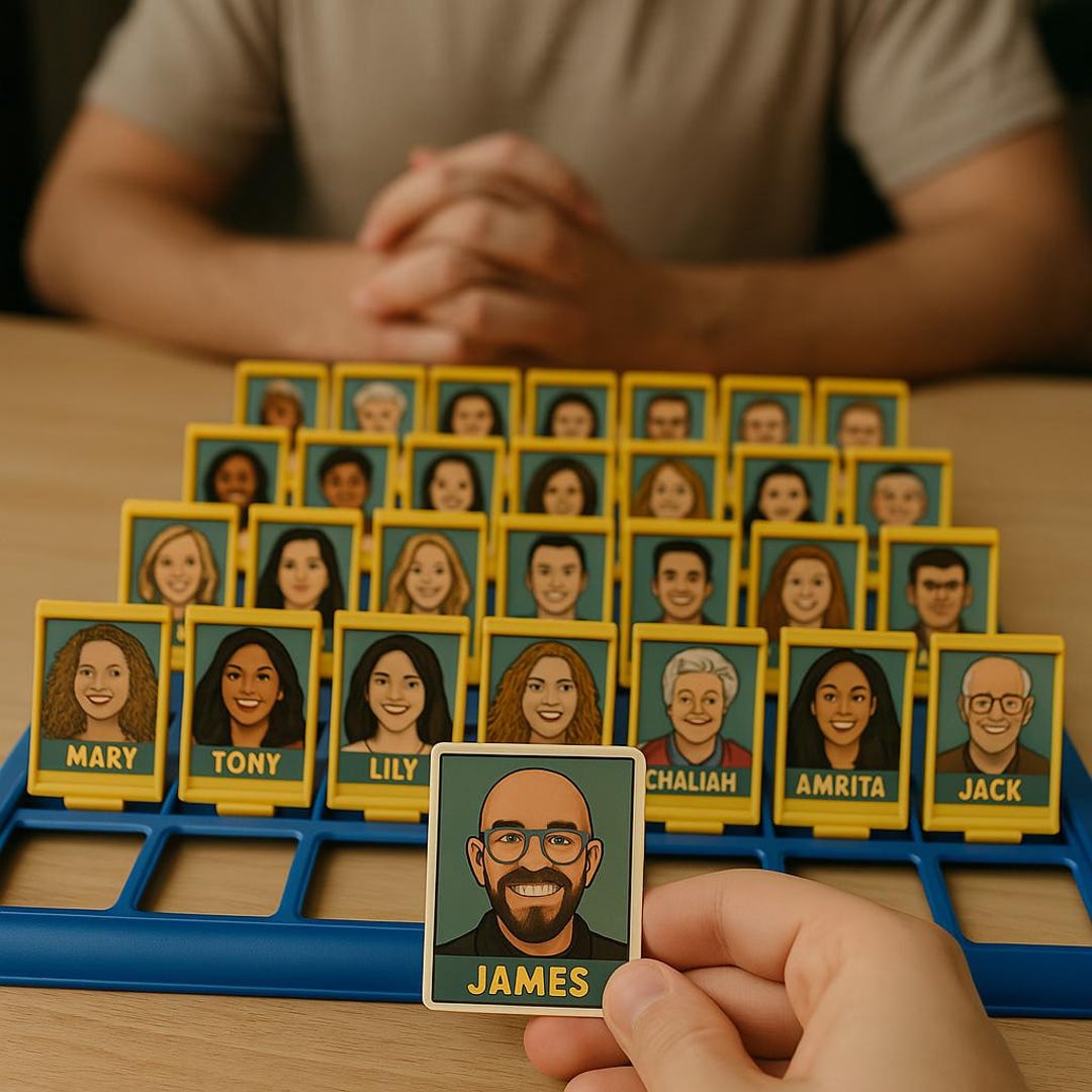 Guess Who Editable Template - Make Your Own Custom Game! - Etsy