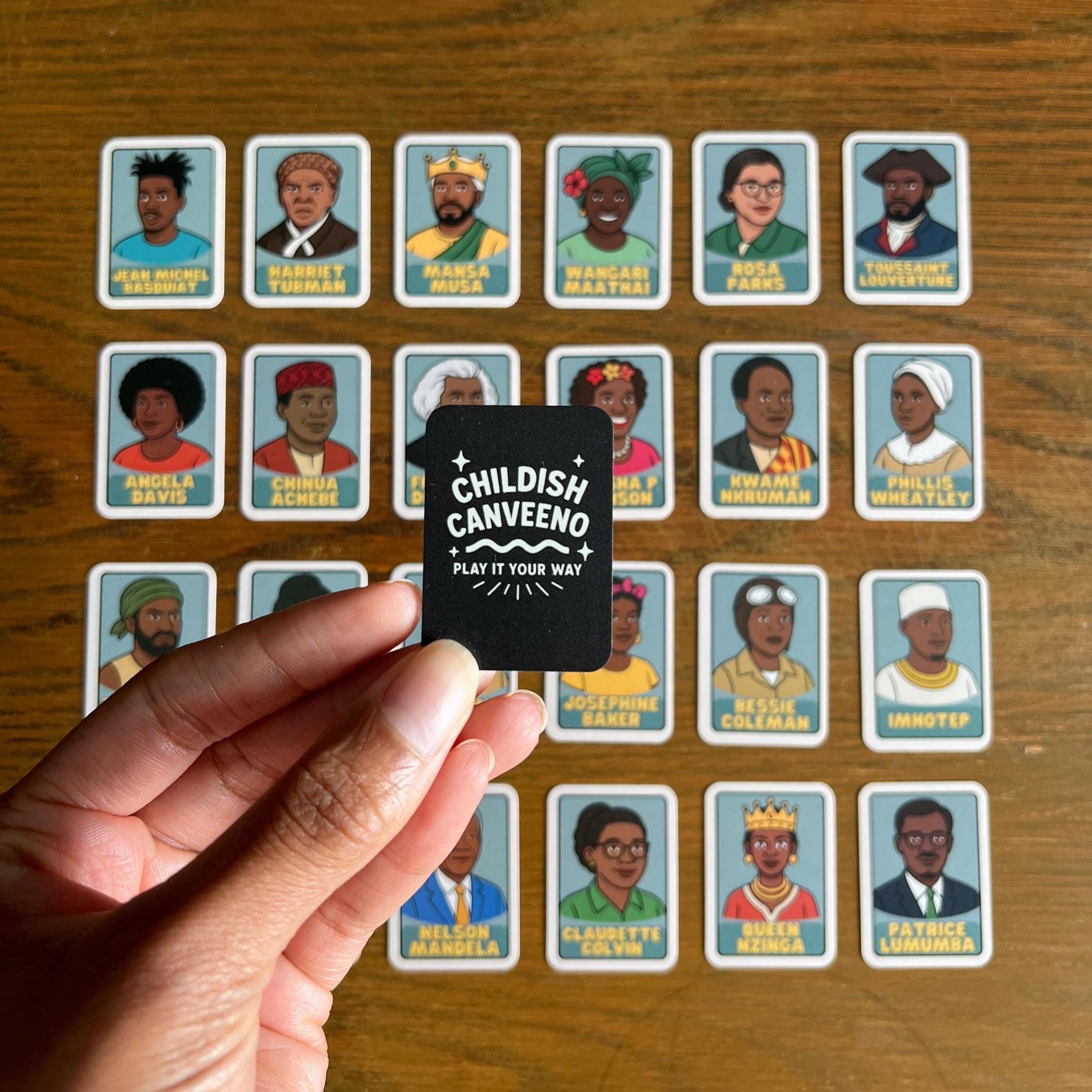 Black History Guess Who Game: Printable Educational Board Game - Etsy