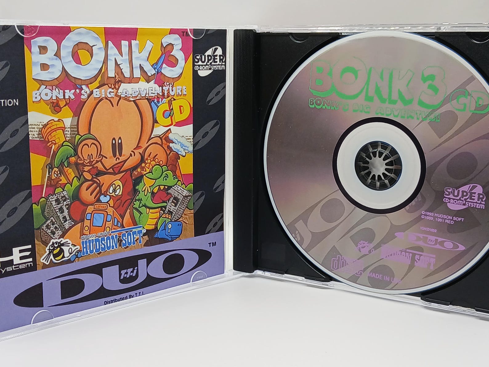 Bonk 3: Bonk's Big Adventure CD - Pc-engine/tg16 CD Reproduction - Etsy