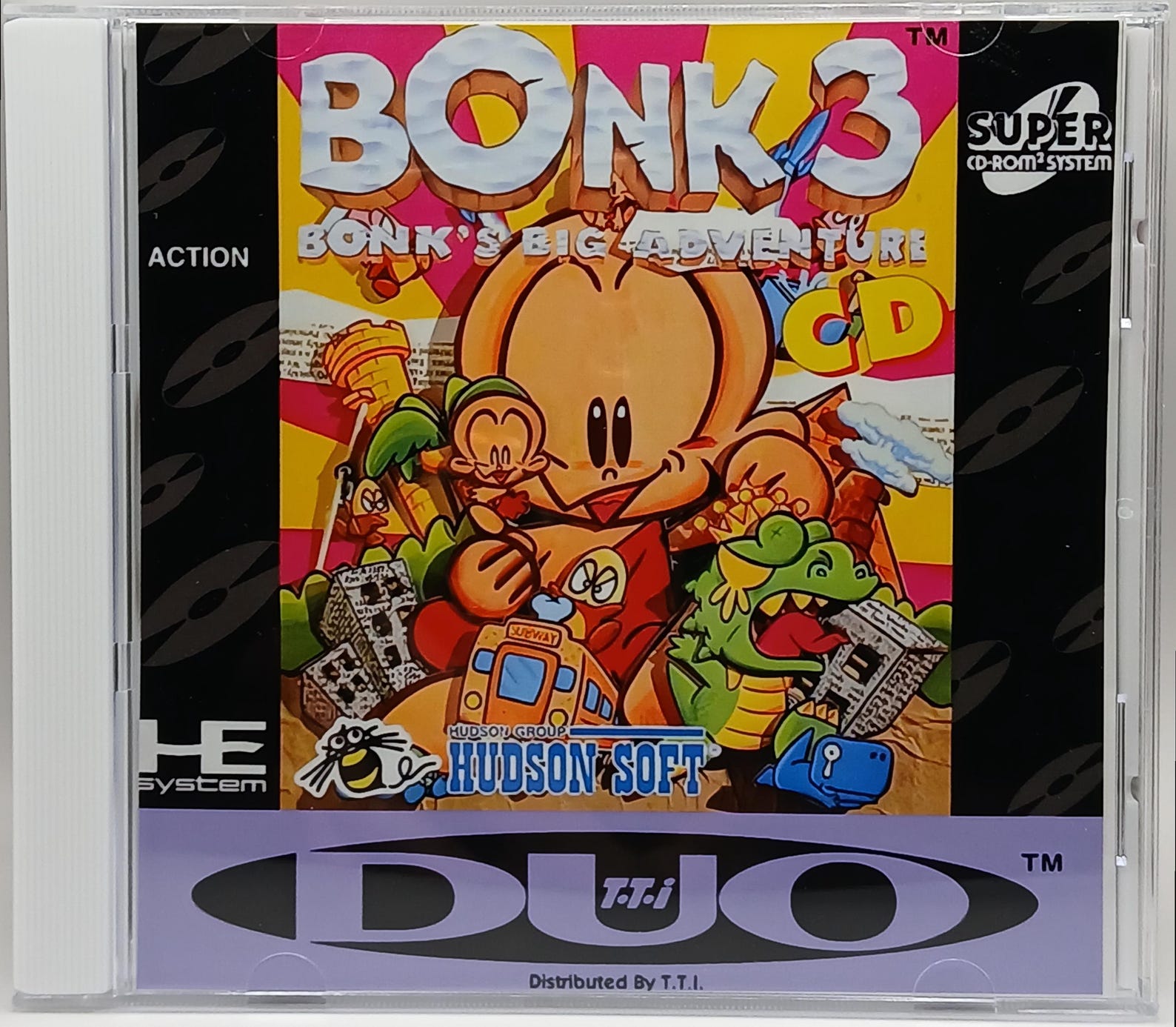 Bonk 3: Bonk's Big Adventure CD - Pc-engine/tg16 CD Reproduction - Etsy