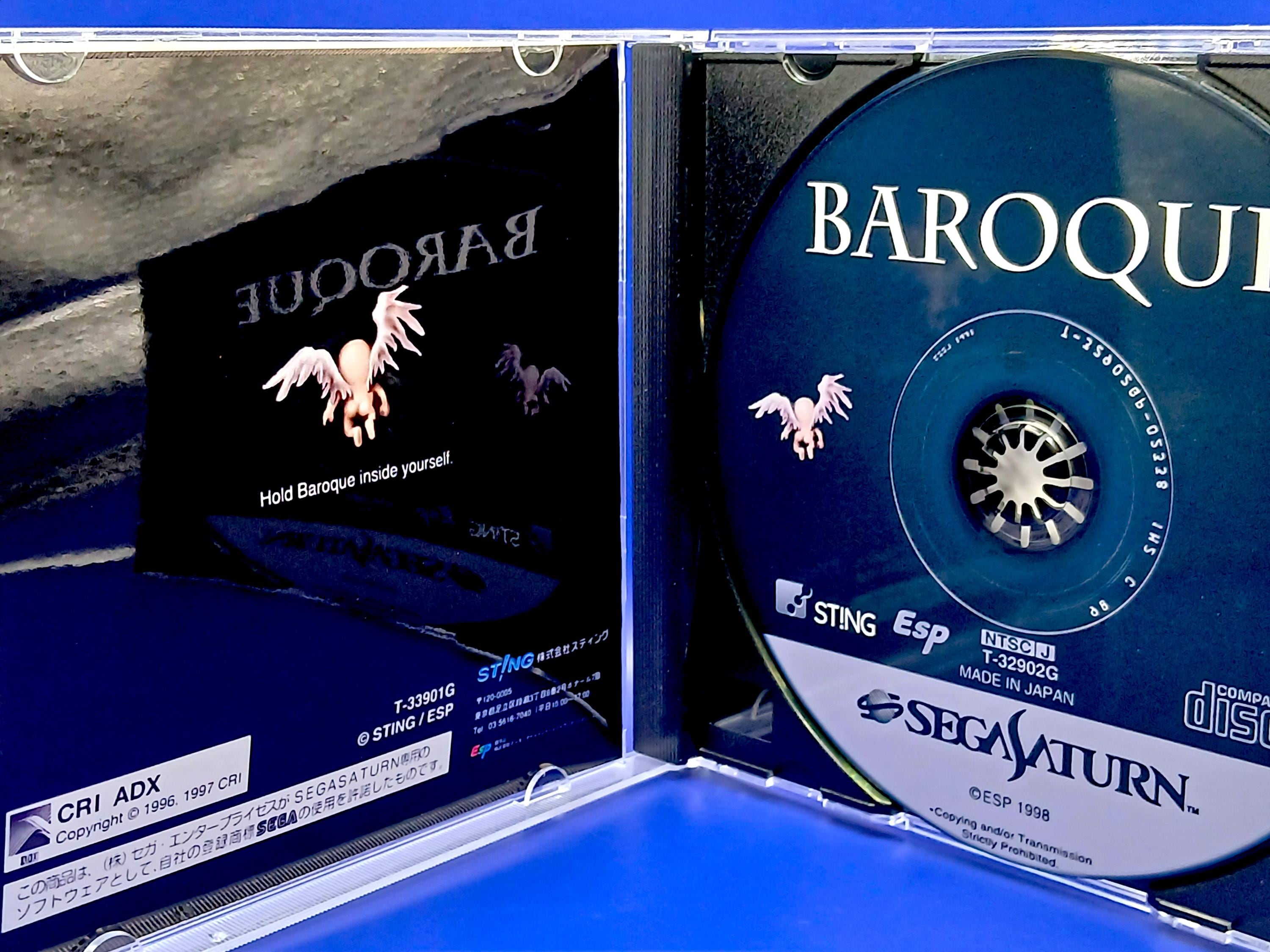Baroque English Ver Sega Saturn Reproduction Etsy