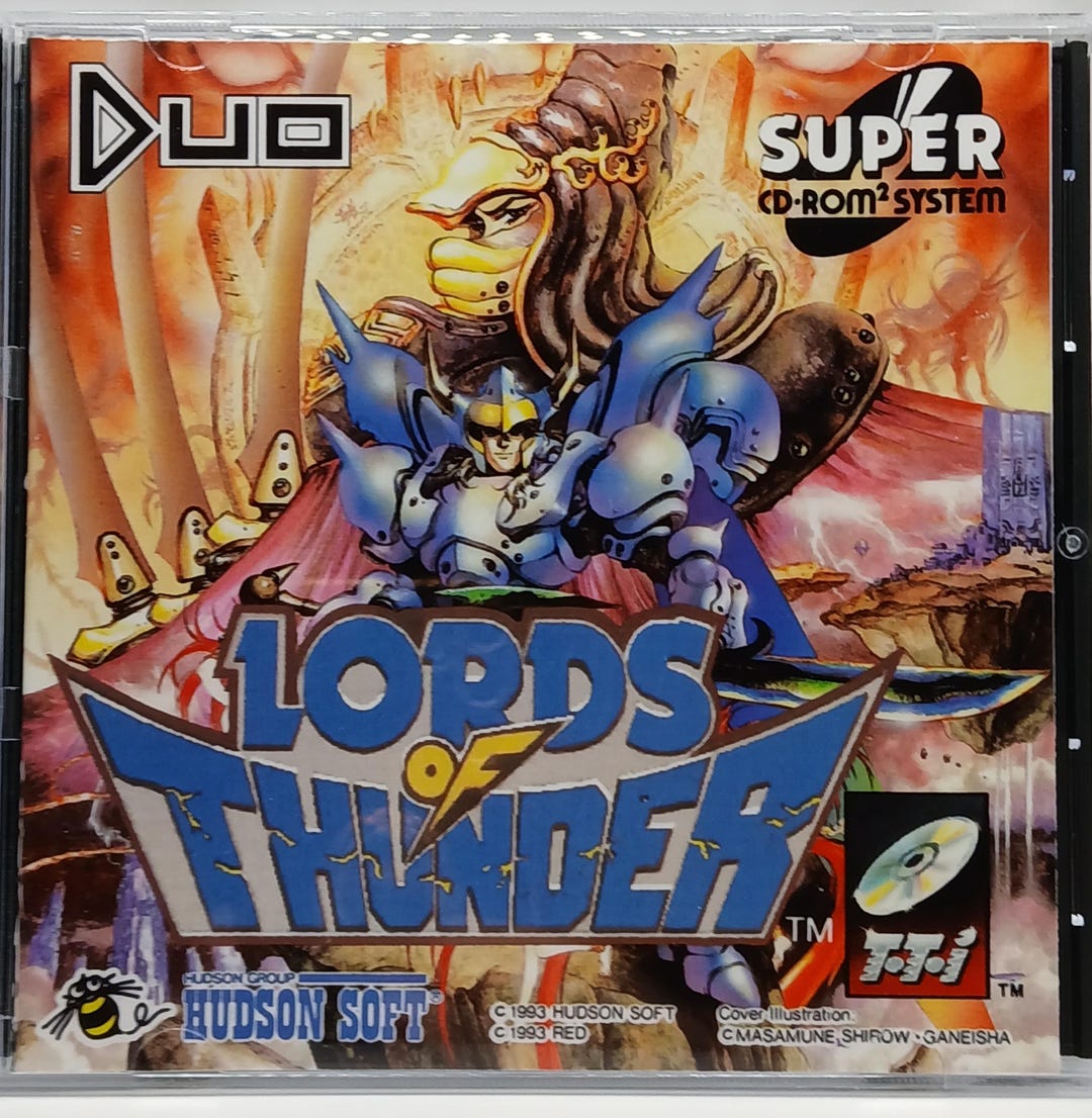 Lords of Thunder - Pc-engine/tg16 CD Reproduction - Etsy