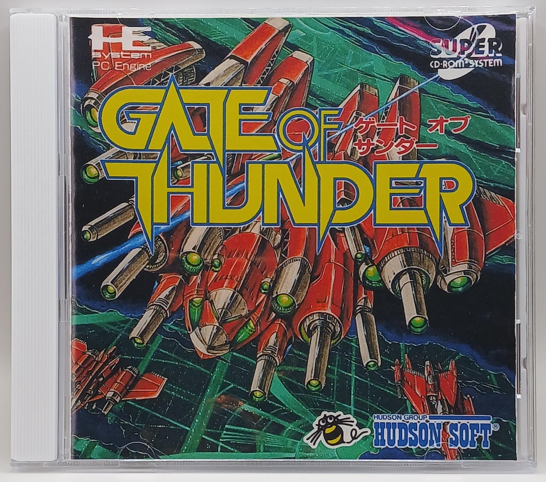 Gate of Thunder - Pc-engine/tg16 CD Reproduction - Etsy