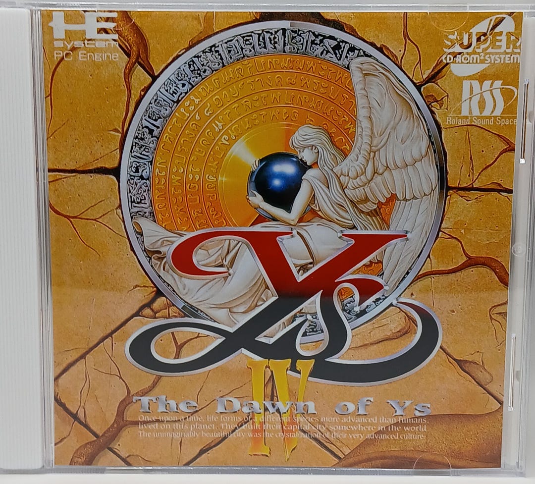 Ys IV: the Dawn of Ys - Pc-engine/tg16 CD Reproduction - Etsy