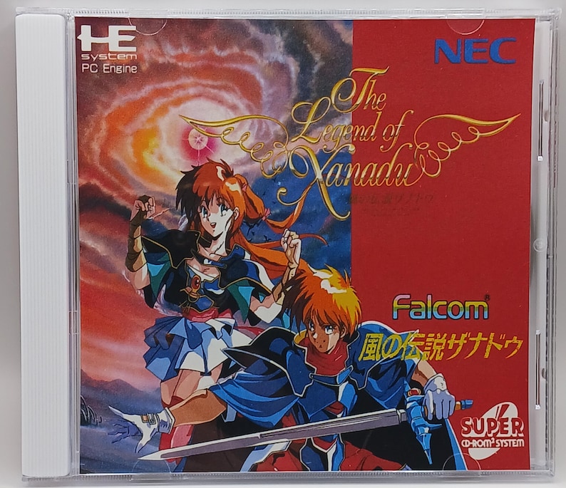 The Legend of Xanadu - Pc-engine/tg16 CD Reproduction - Etsy