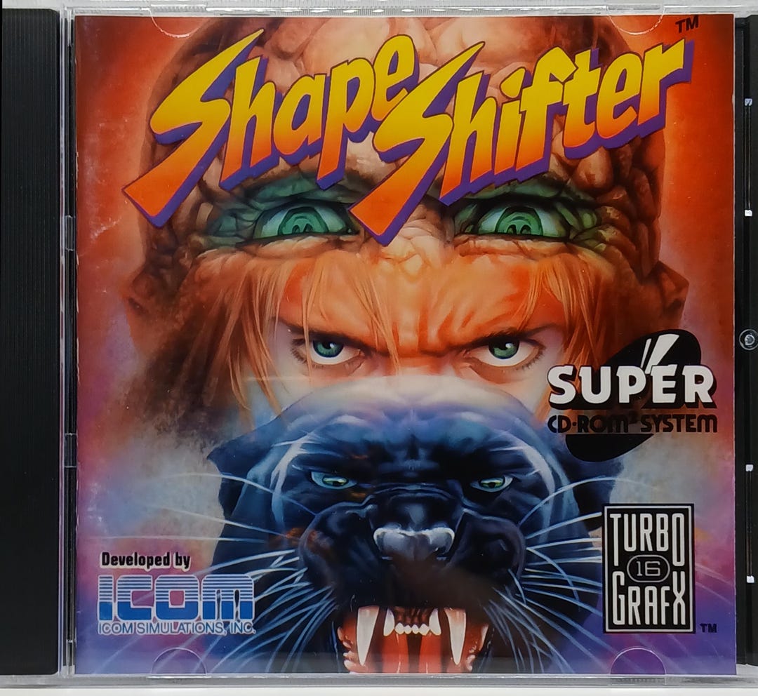 Shapeshifter - Pc-engine/tg16 CD Reproduction - Etsy