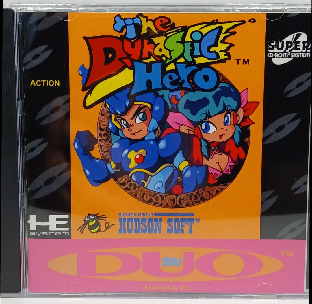 The Dynastic Hero - Pc-engine/tg16 CD Reproduction - Etsy