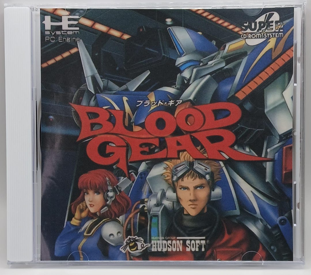Blood Gear - Pc-engine/tg16 CD Reproduction - Etsy