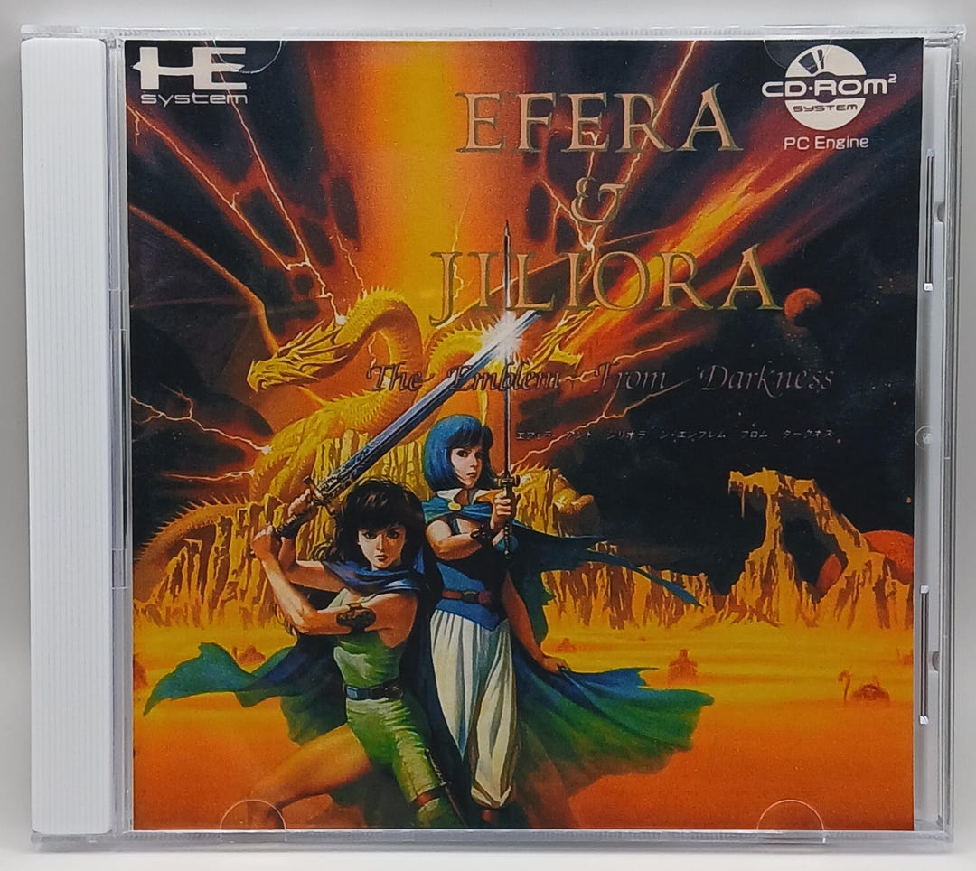 Efera & Jiliora: the Emblem From Darkness - Pc-engine/tg16 CD ...