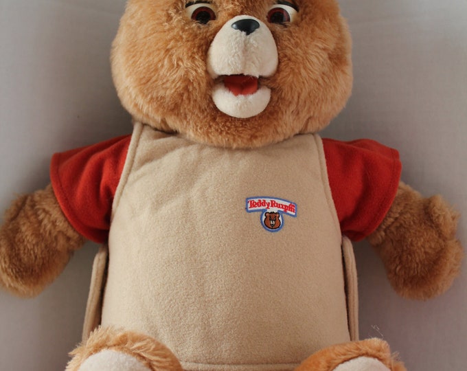 Teddy Ruxpin Original 1985 Talking Bear by Worlds of Wonder - Etsy