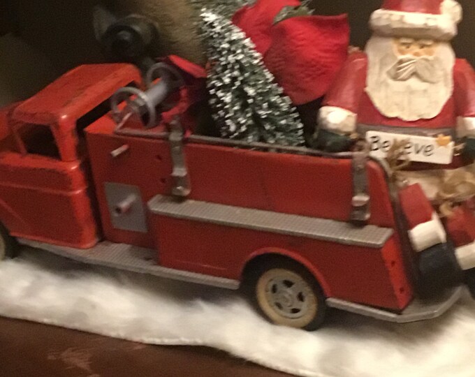 Fire Truck/red/1960 Ford/ Vintage Fire Engine/1960s - Etsy