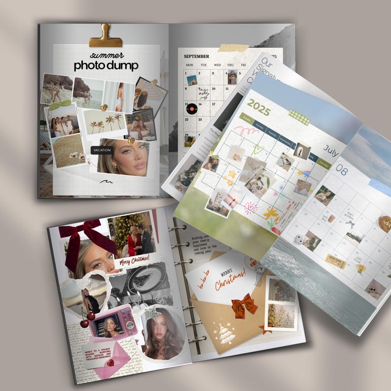 Yearly Recap Magazine Canva 2025 Year Review Recap Journal Editable ...