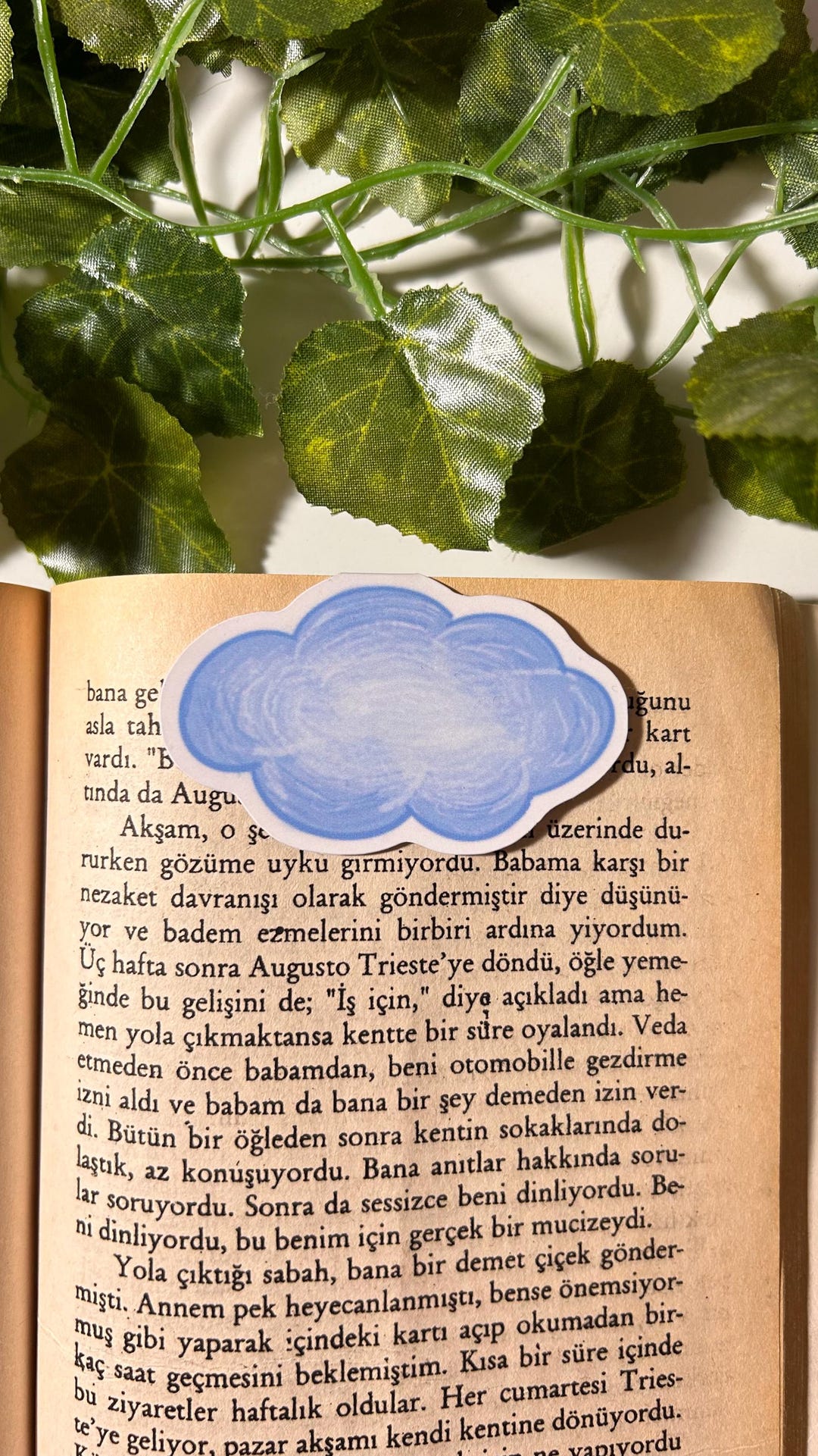 Handmade Cloud Magnetic Bookmark – Book Lover Gift - Etsy